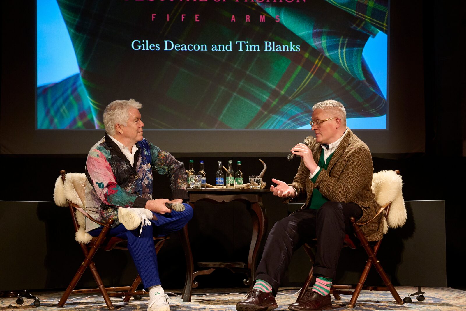 Giles Deacon & Tim Blanks - Fife Arms