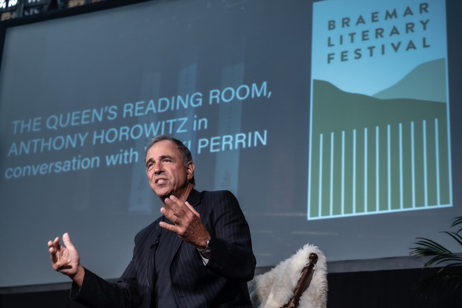 Anthony Horowitz in conversation with Vicki Perrin - Fife Arms