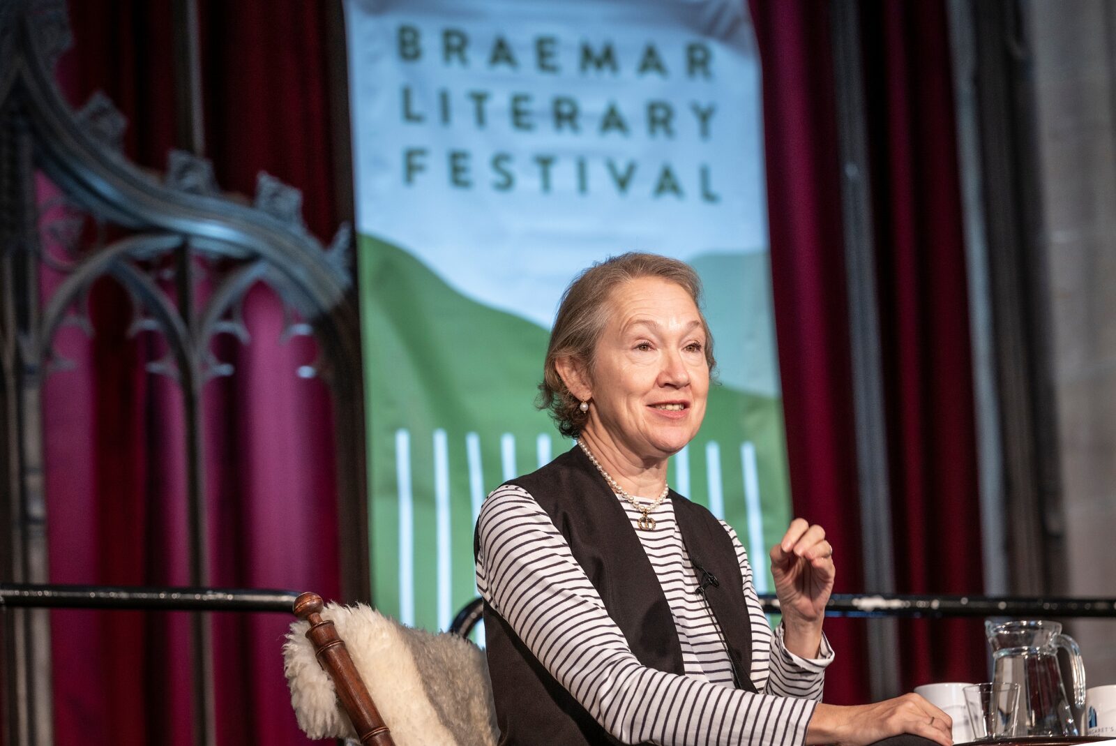 Justine Picardie in conversation with Sam Leith - Fife Arms